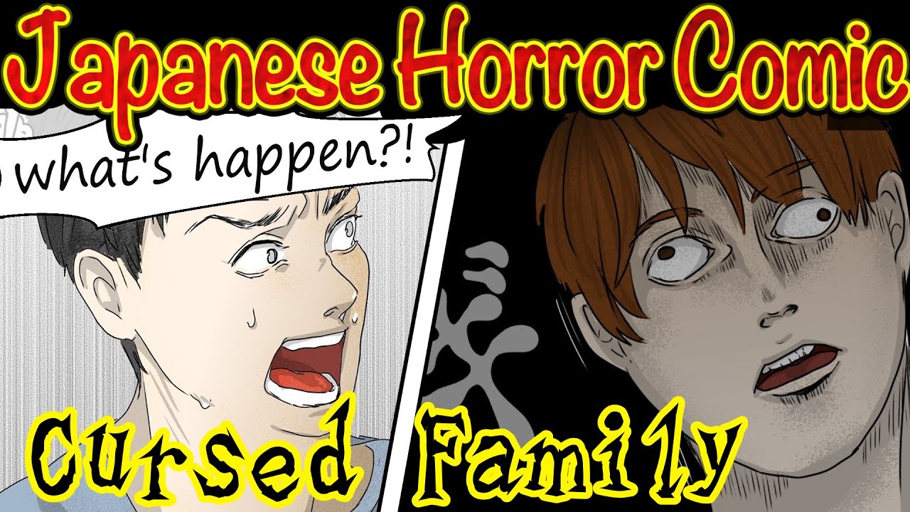 【Japanese Manga Anime】My Cursed Family【Scary Horror Story】 - YouTube