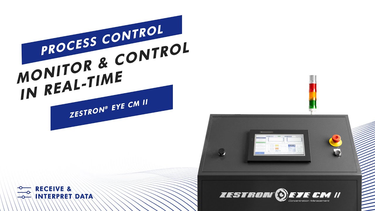 Monitor and Control in Real-time ZESTRON® EYE CM II || Process Control - YouTube