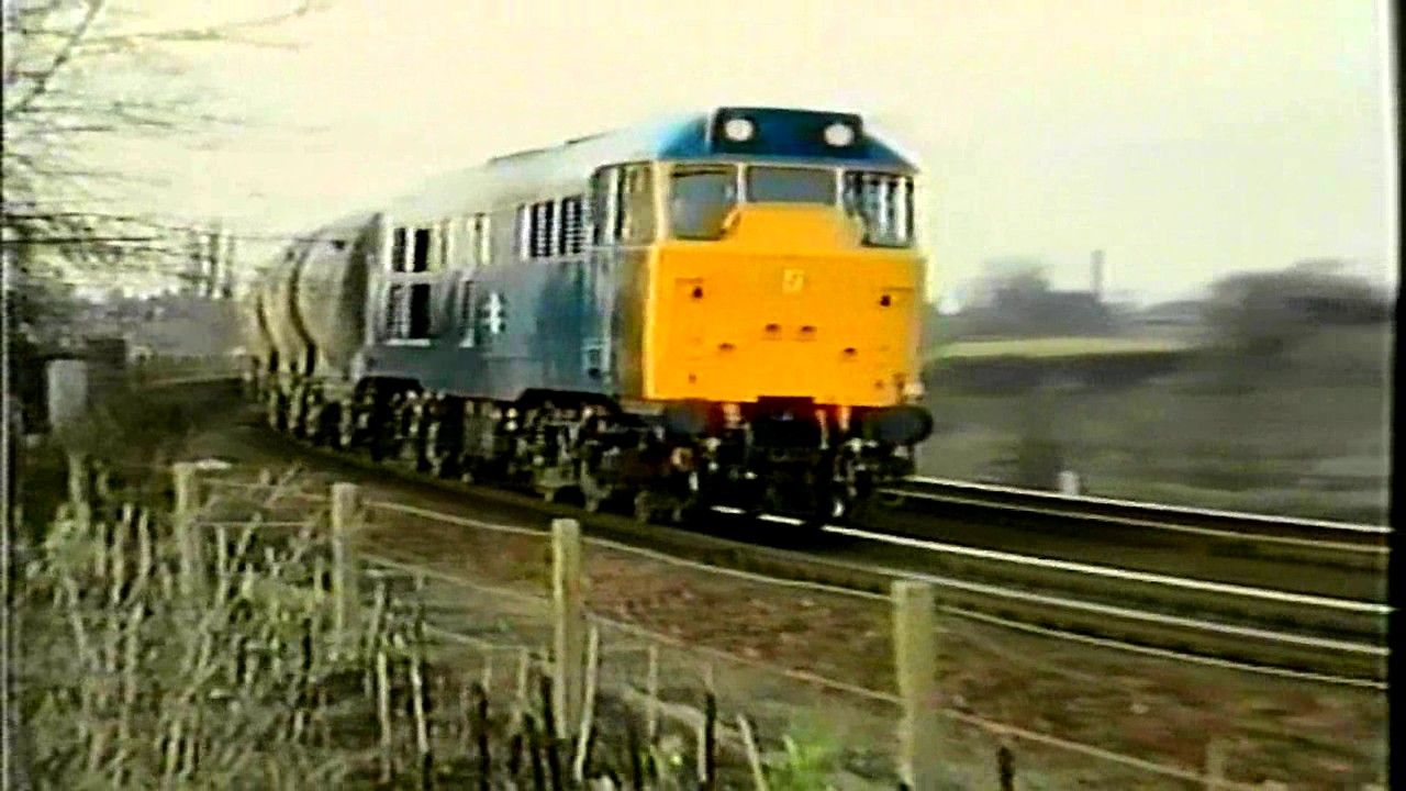 Trains at Peterborough - 1987 - YouTube
