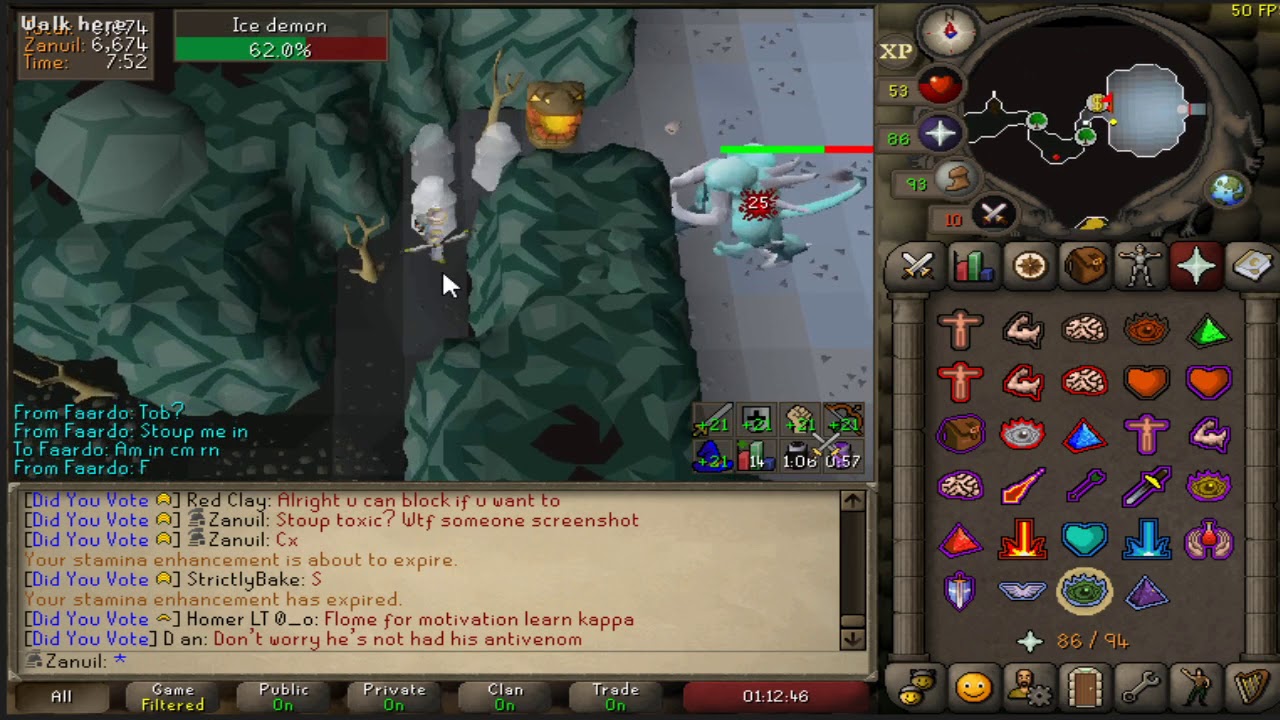 Full Chambers of Xeric Challenge Mode Solo [46:30] - YouTube