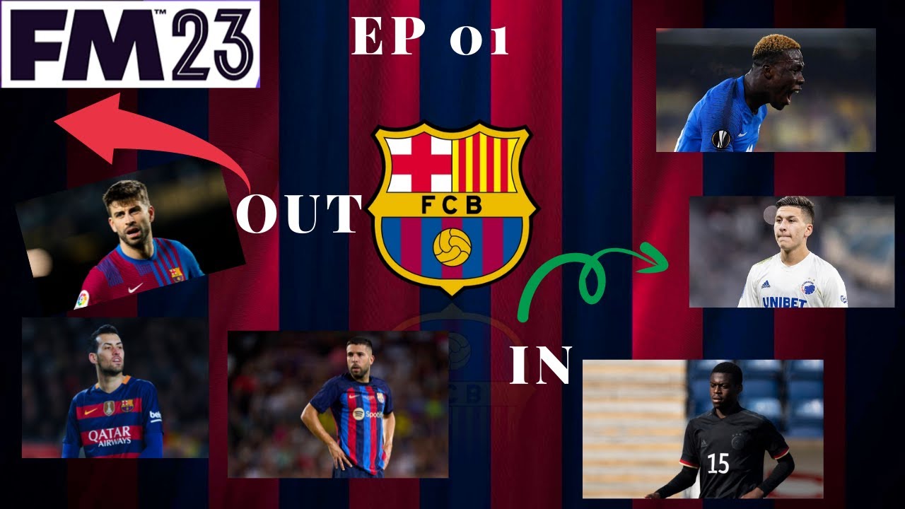 Wonderkids In, Grandpa's out | FM23 Barcelona Episode 1 - YouTube