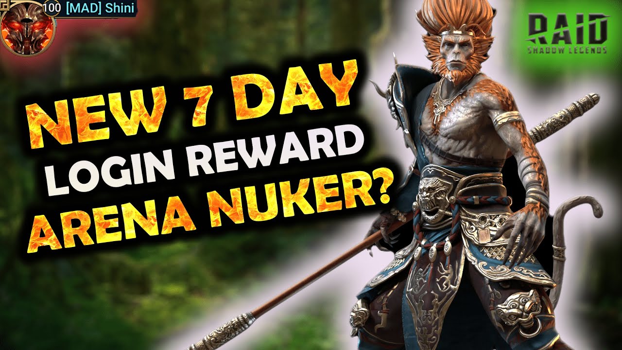 Sun Wukong New 7 Day Login Reward Announced - Potential Top PVP Nuker ...
