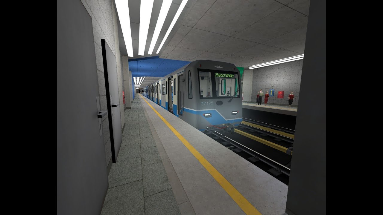 /G-mod Metrostroi/Некрасовская линия Мос, Метро/ 81-760 ОКА/ - YouTube