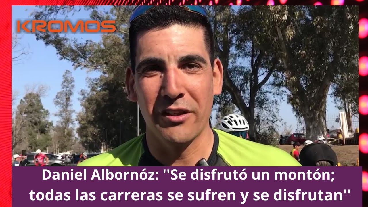 Daniel Albornóz: ''Se disfrutó un montón; todas las carreras se sufren ...