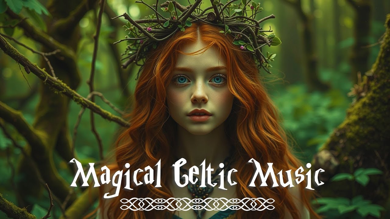 Celtic Harp Music 🌿Magical, Witchy Music -🌙 Celtic, Pagan, Witchcraft ...