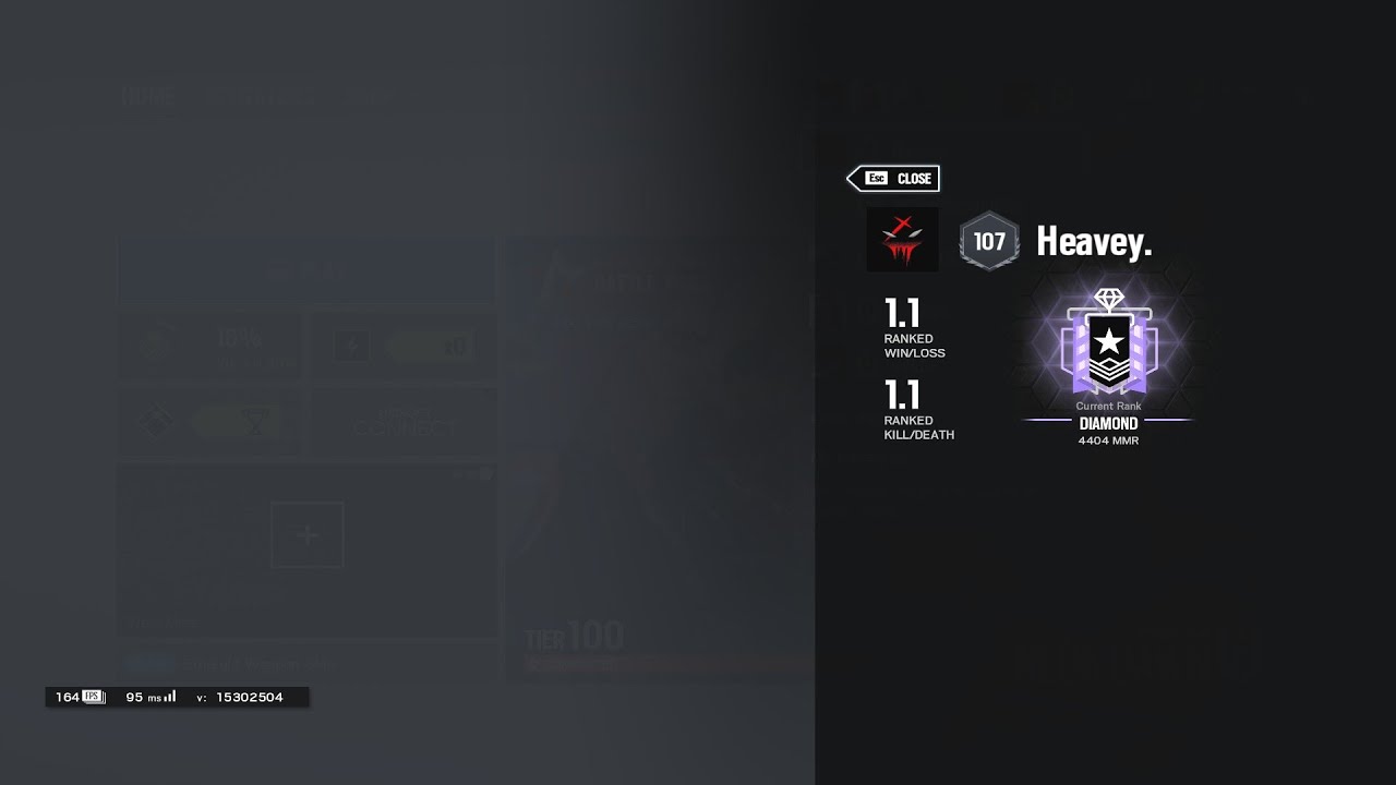 Diamond in the first season on PC !!! Rainbow six siege Ranked ...