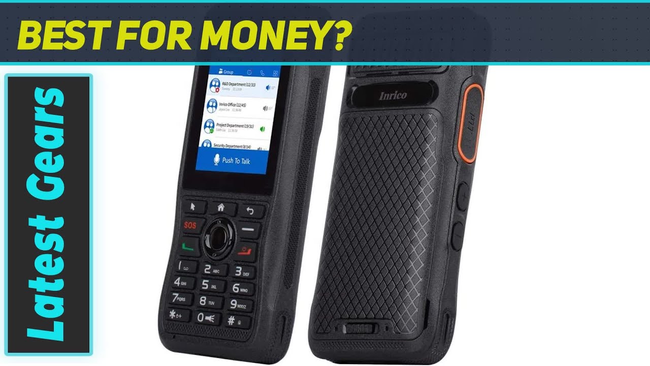 Inrico T310 Rugged 4G Poc WiFi Radio with 2.4 inch Small Keypad PTT ...