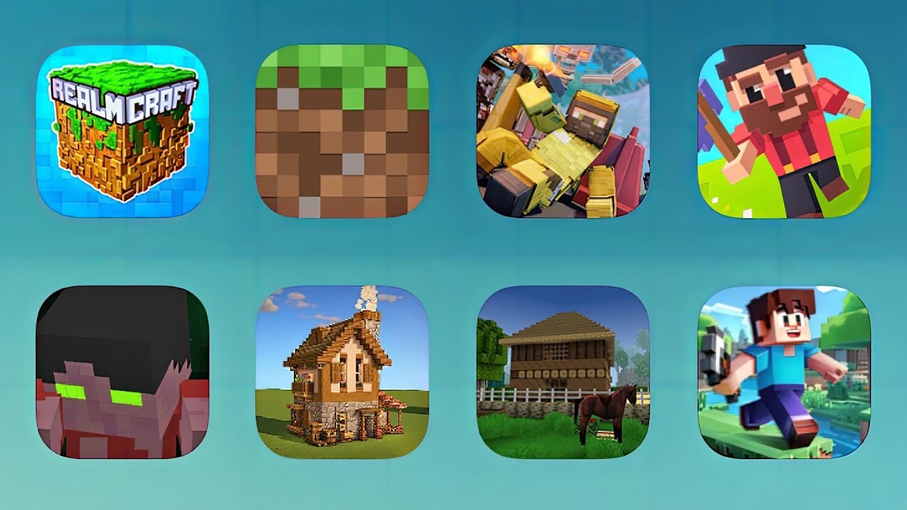 RealmCraft, Minecraft, Huntercraft, Craft Valley, My Craft Zombie ...