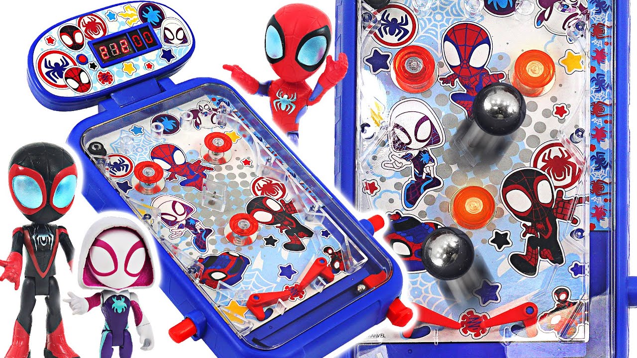 ¡Marvel Spidey Y Sus Asombrosos Amigos Spider-Man Super Pinball batalla ...
