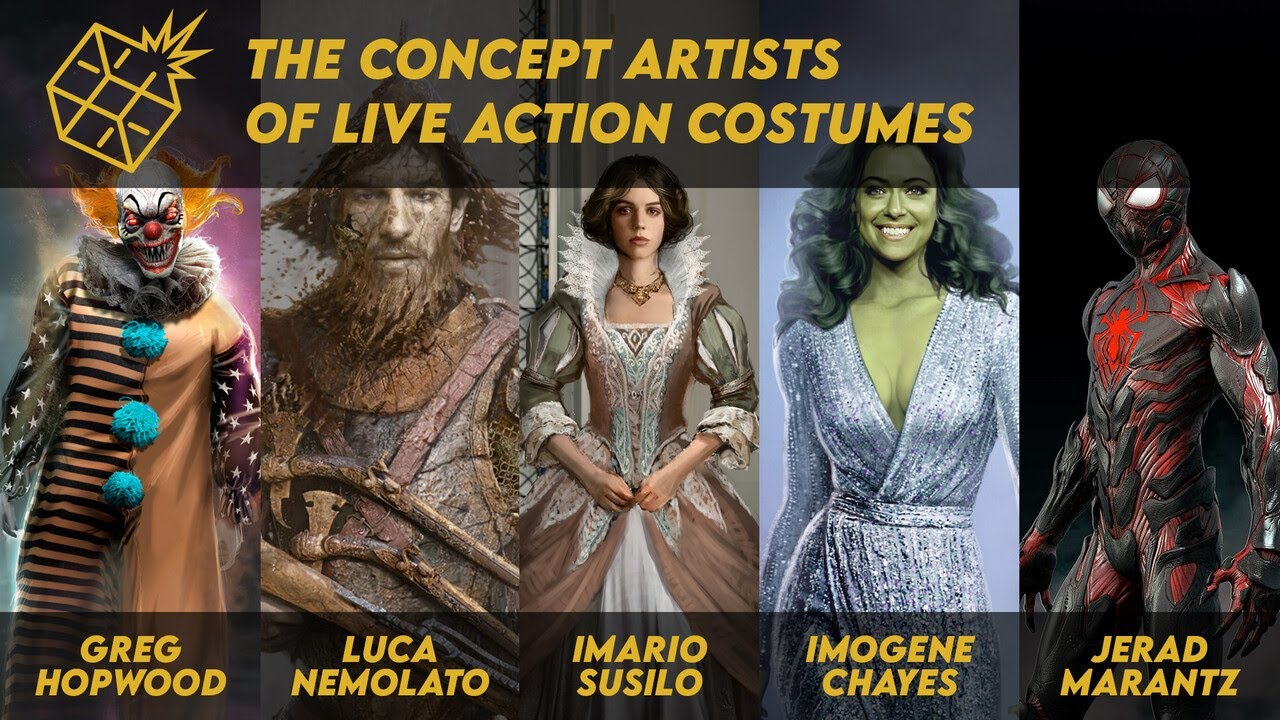 The Concept Artists of Live Action Costumes - YouTube