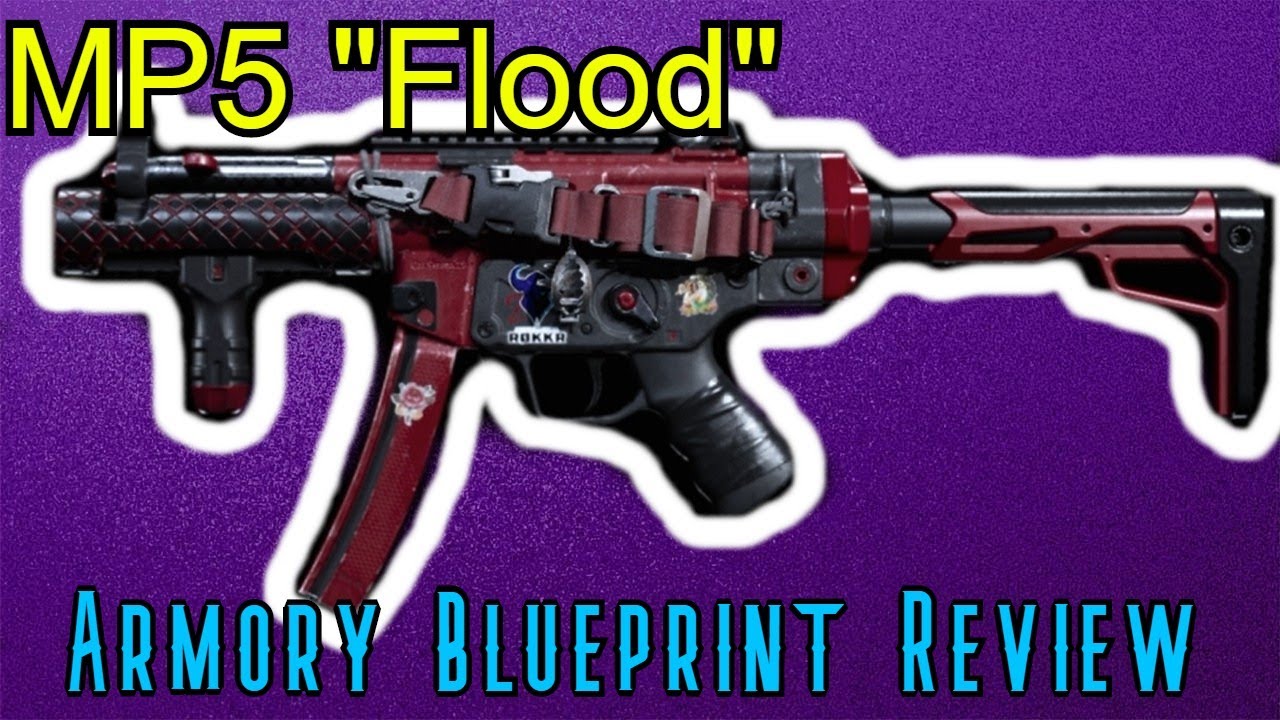 Call of Duty: Modern Warfare | MP5 "Flood" Armory Blueprint Review ...