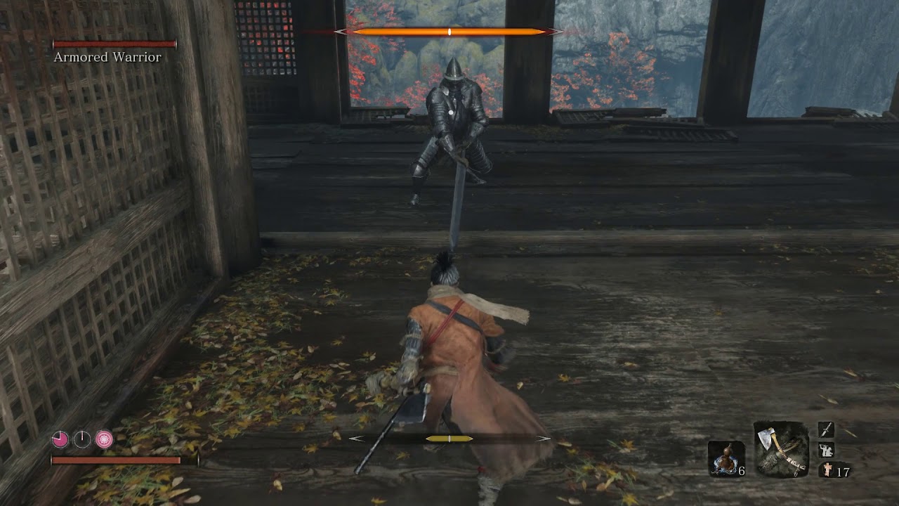 Sekiro Boss Fight - Armored Warrior - YouTube