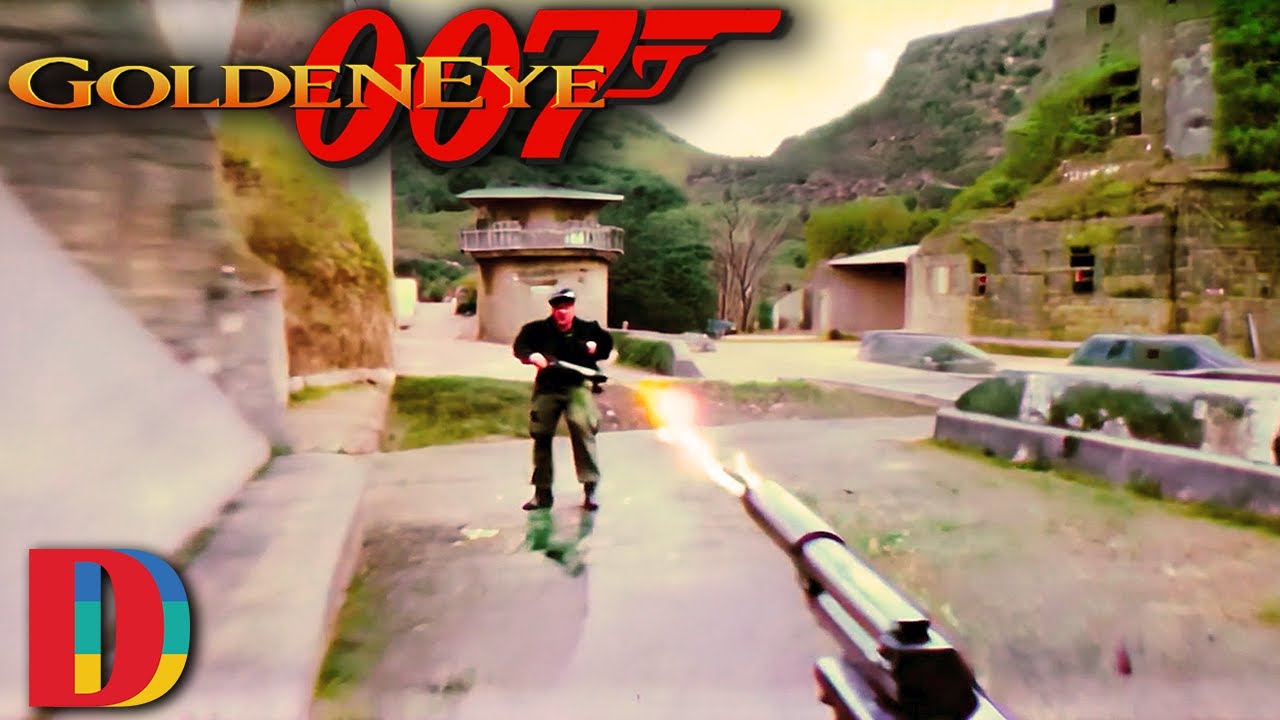 GoldenEye 007 Gameplay | Reimagined By AI | Retro Filters - YouTube