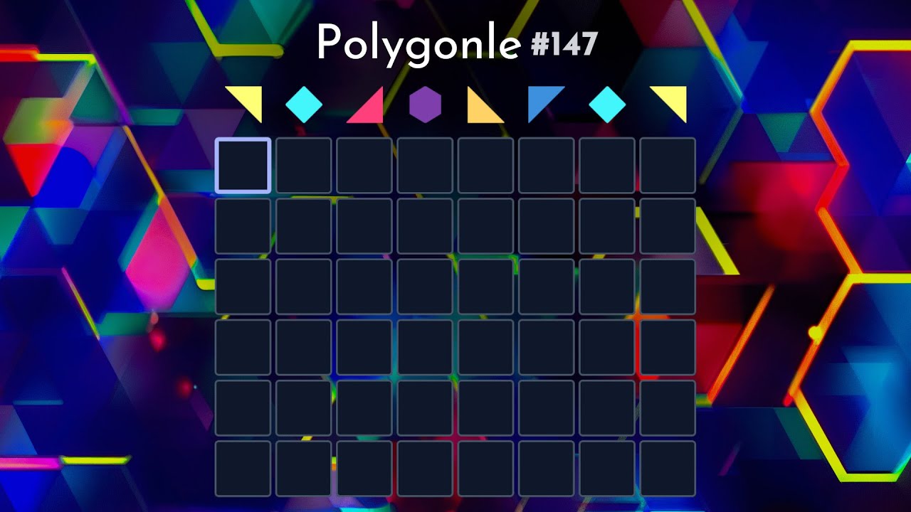 Daily Polygonle 147 - Dec 25, 2022 - YouTube