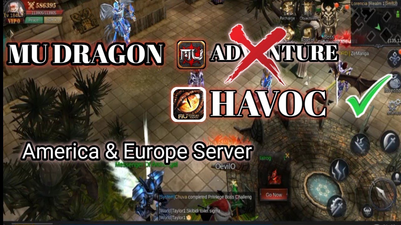 MU DRAGON HAVOC / ADVENTURE | BAGONG SERVER - YouTube