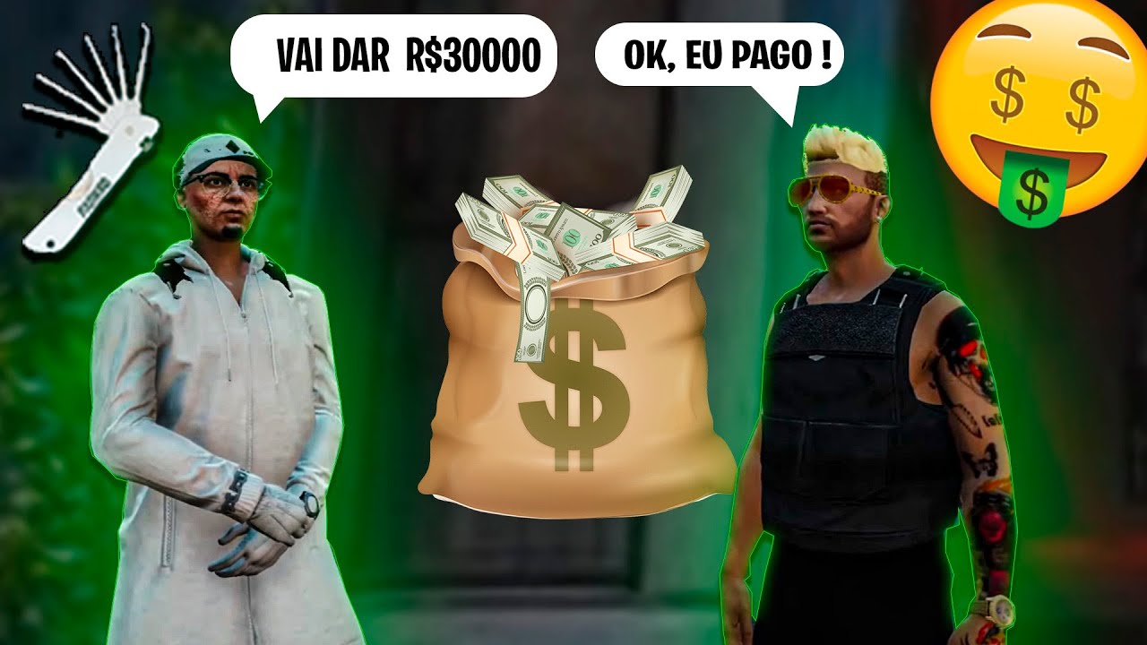 VIREI VENDENDOR DE LOCK PICK NO GTA RP 💰 - YouTube
