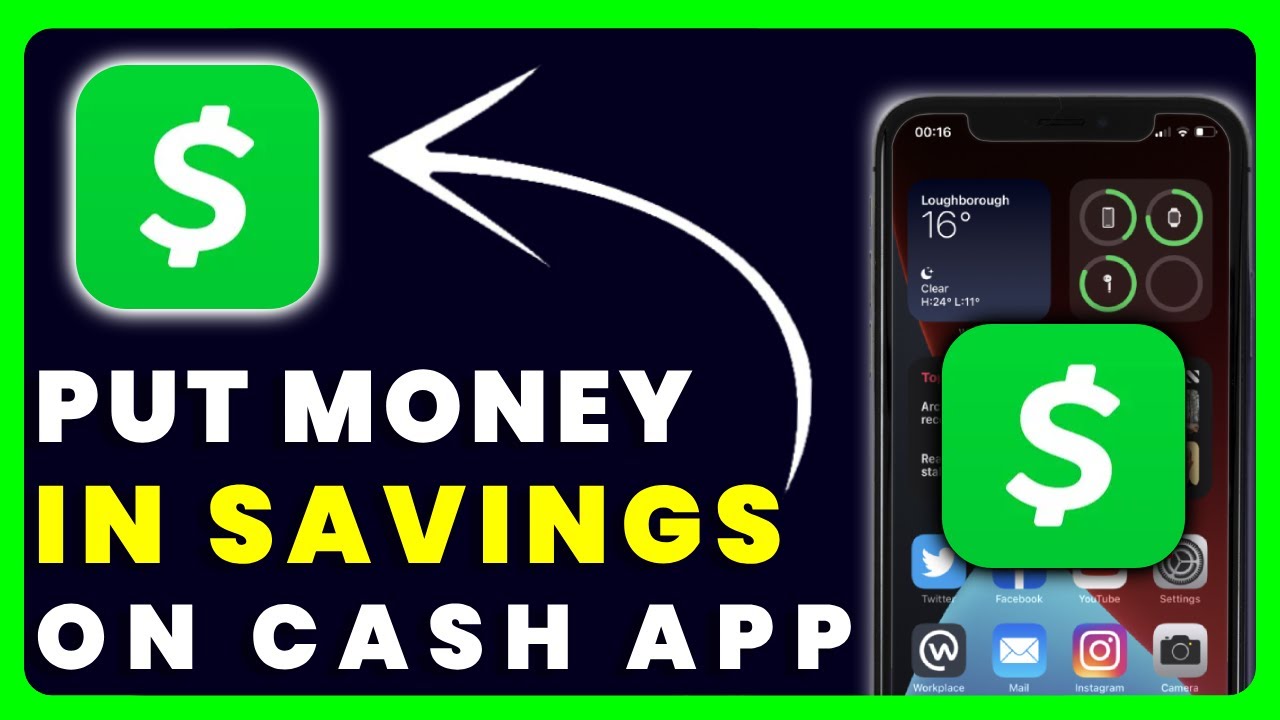 How to Put Money in Savings on Cash App - YouTube