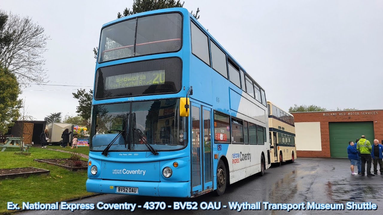 Ex. NXCoventry ALX 400 Trident 4370 (BV52 OAU) - Wythall Transport ...