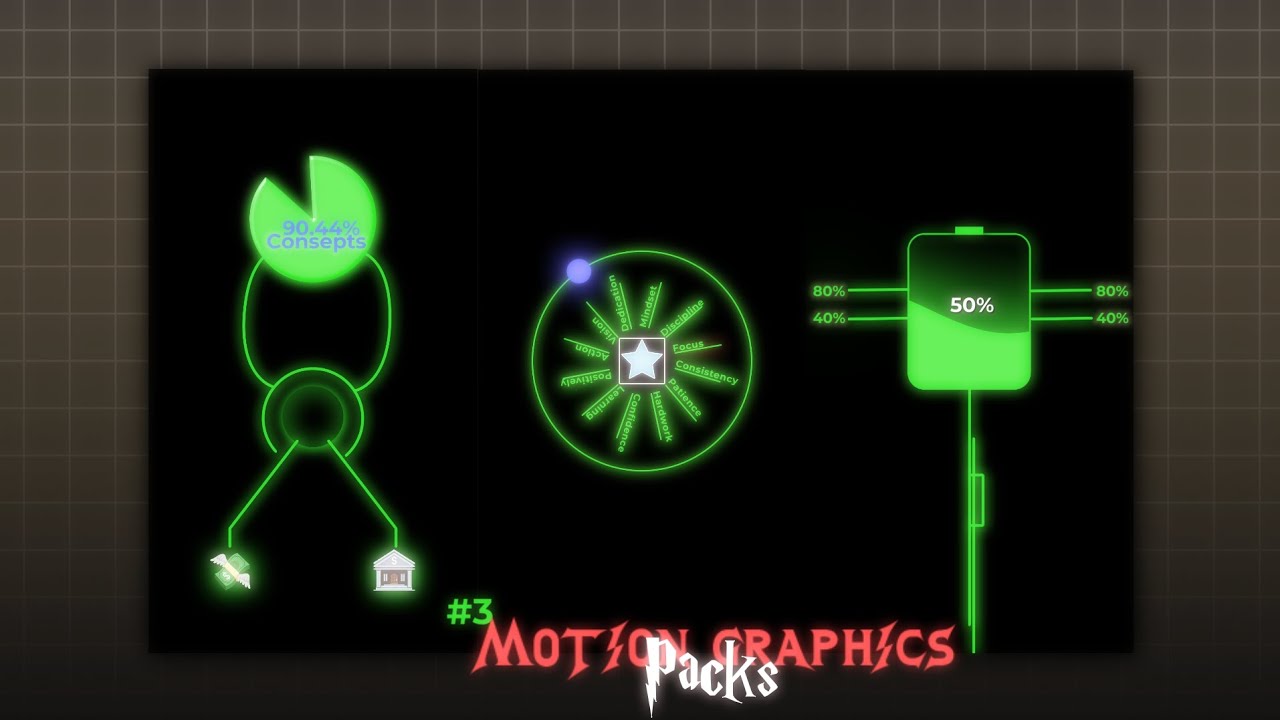 Motion Graphics XML Pack for Alight Motion - YouTube