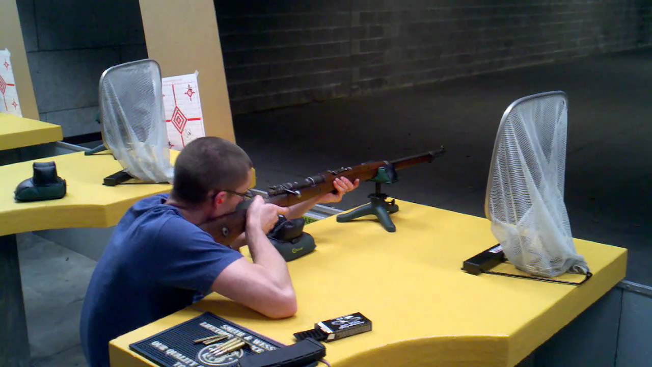 Eric shooting my 1940s Mauser K98 - YouTube