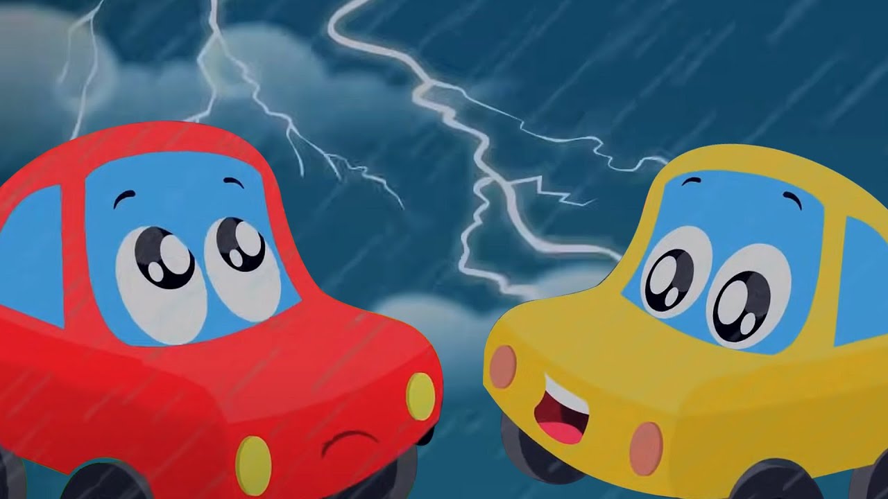 Rain Rain Go Away, Cartoon Videos, Little Red Car Nursery Rhymes by USP ...