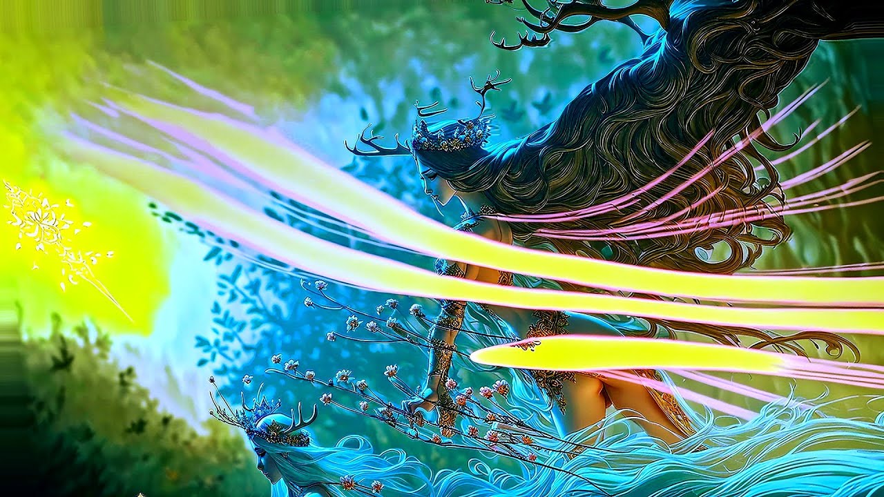 Fantasy Dreamscape Background Video (No Sound) - Abstract Colorful ...