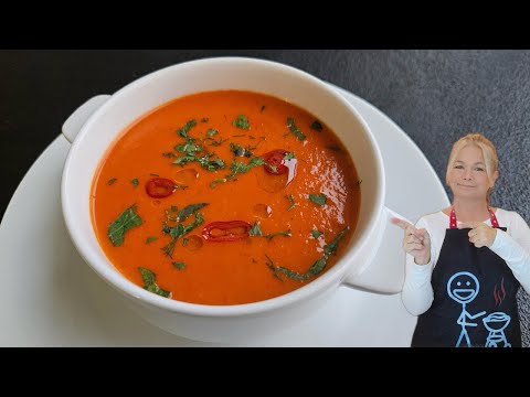 Soğuk Günlerin En Lezzetli İlacı! |🔥 Acılı Köz Biber Çorbası