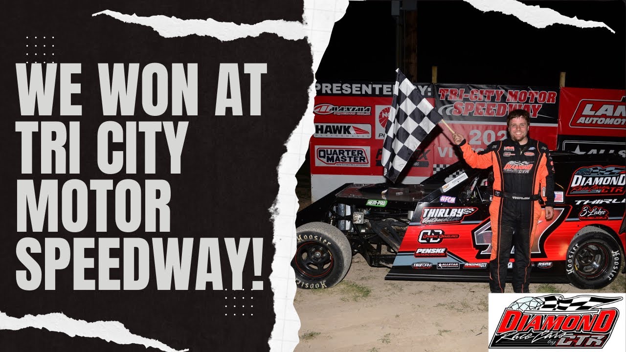 We Won the Heat Race and Feature at Tri City Motor Speedway in our IMCA ...