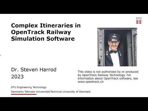 Itineraries in OpenTrack Railway Simulation Software - YouTube