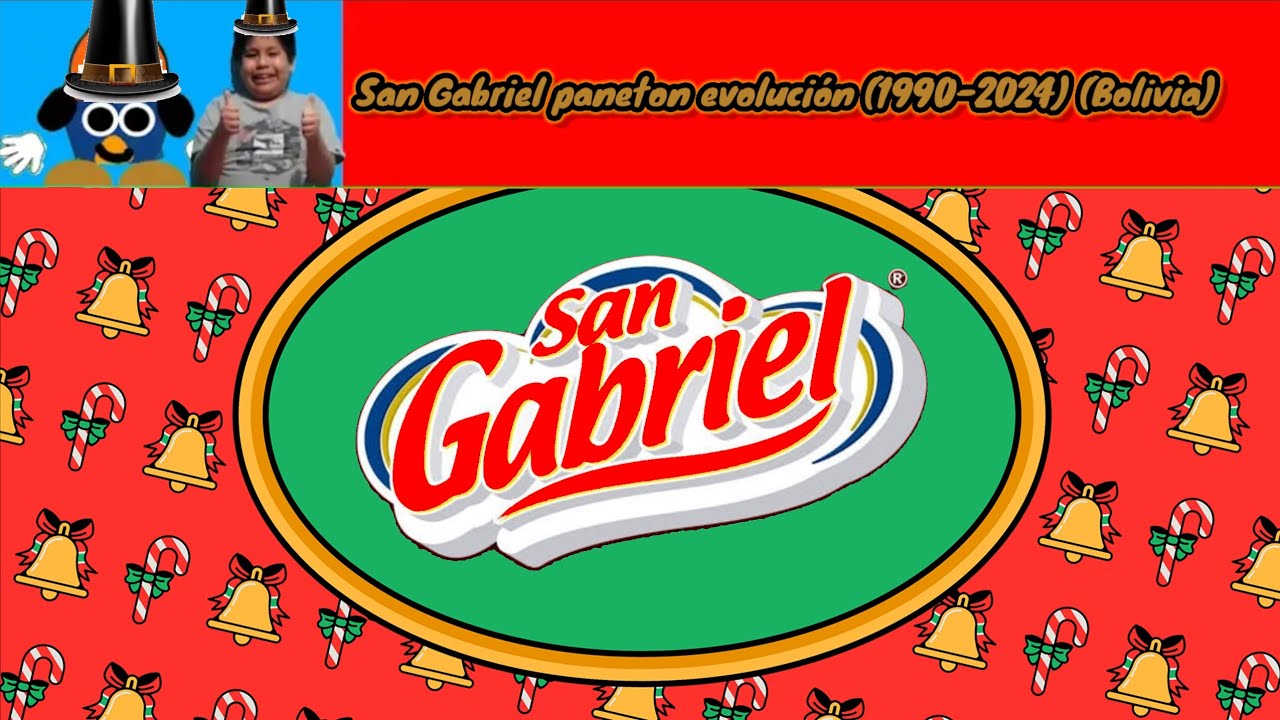San Gabriel paneton evolución (1990-2024) (Bolivia) - YouTube