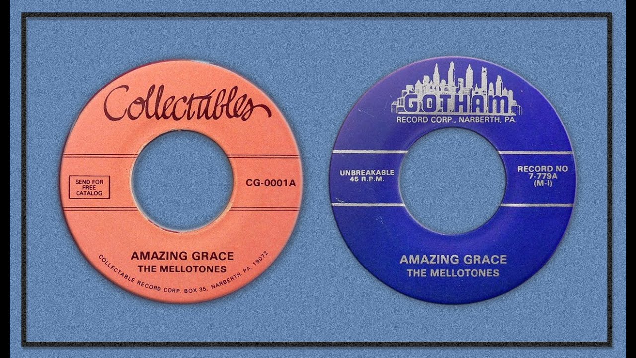 "Amazing Grace" by the "Mellotones" (Harmonizing Four) - YouTube