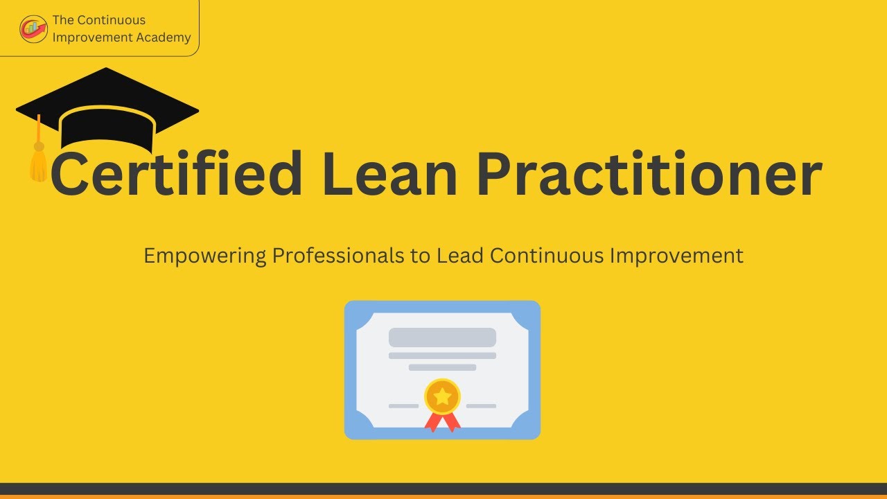 Welcome to Lean Practitioner Certification Course - YouTube