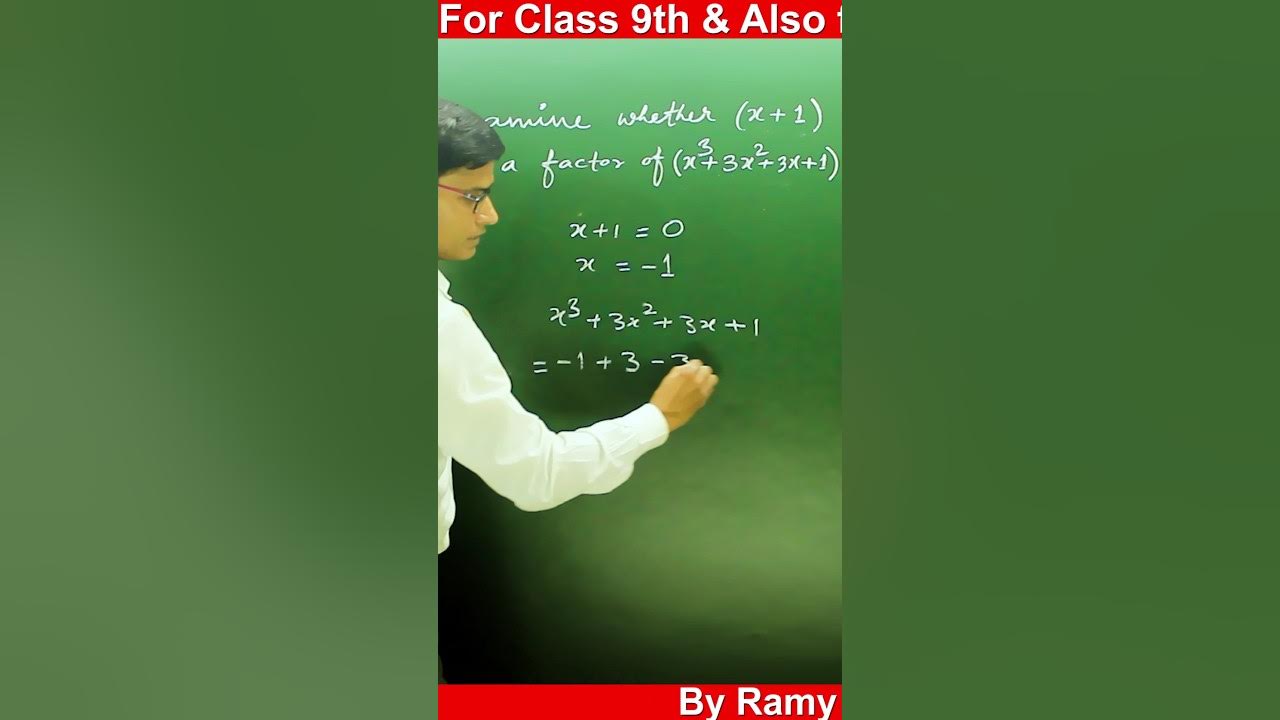 Polynomials Class IXth | Ncert | Math Quick Classes | Ramy Sir Tutorials#cbse #cbseIXth # ...