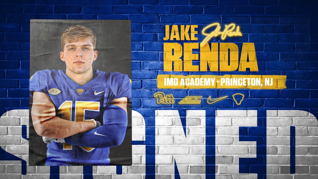Pitt Football | 2021 Early NLI | Jake Renda - YouTube