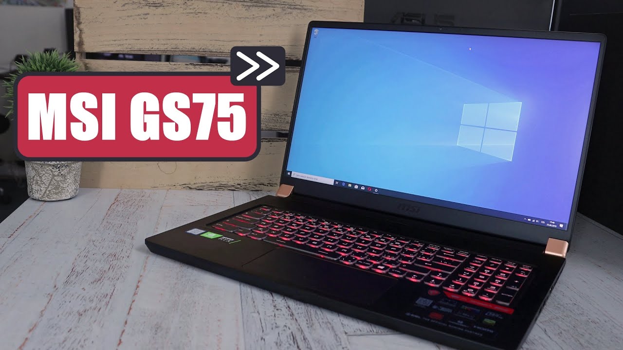 MSI GS75 Stealth: Maximální výkon v ultra tenkém těle - Recenze - YouTube