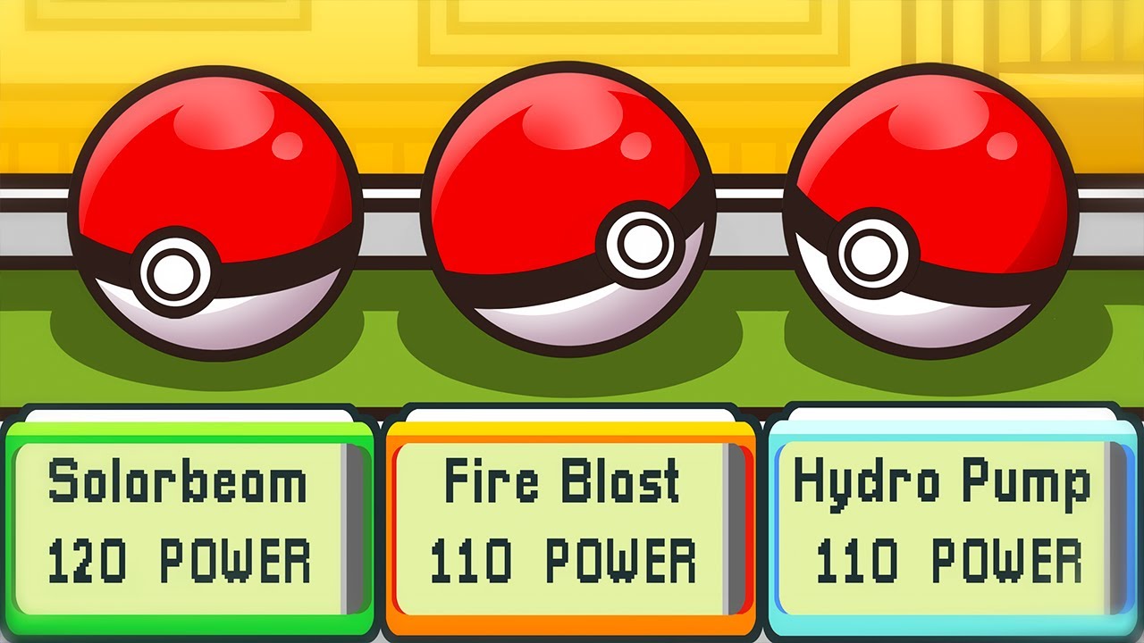 Choose your Pokemon knowing only it's STRONGEST move, then battle ...