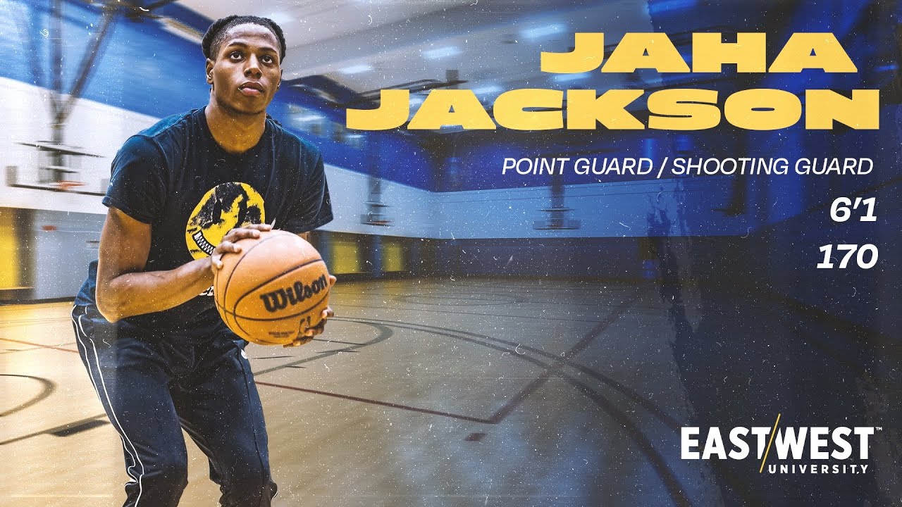Jaha Jackson East West University Highlights - YouTube