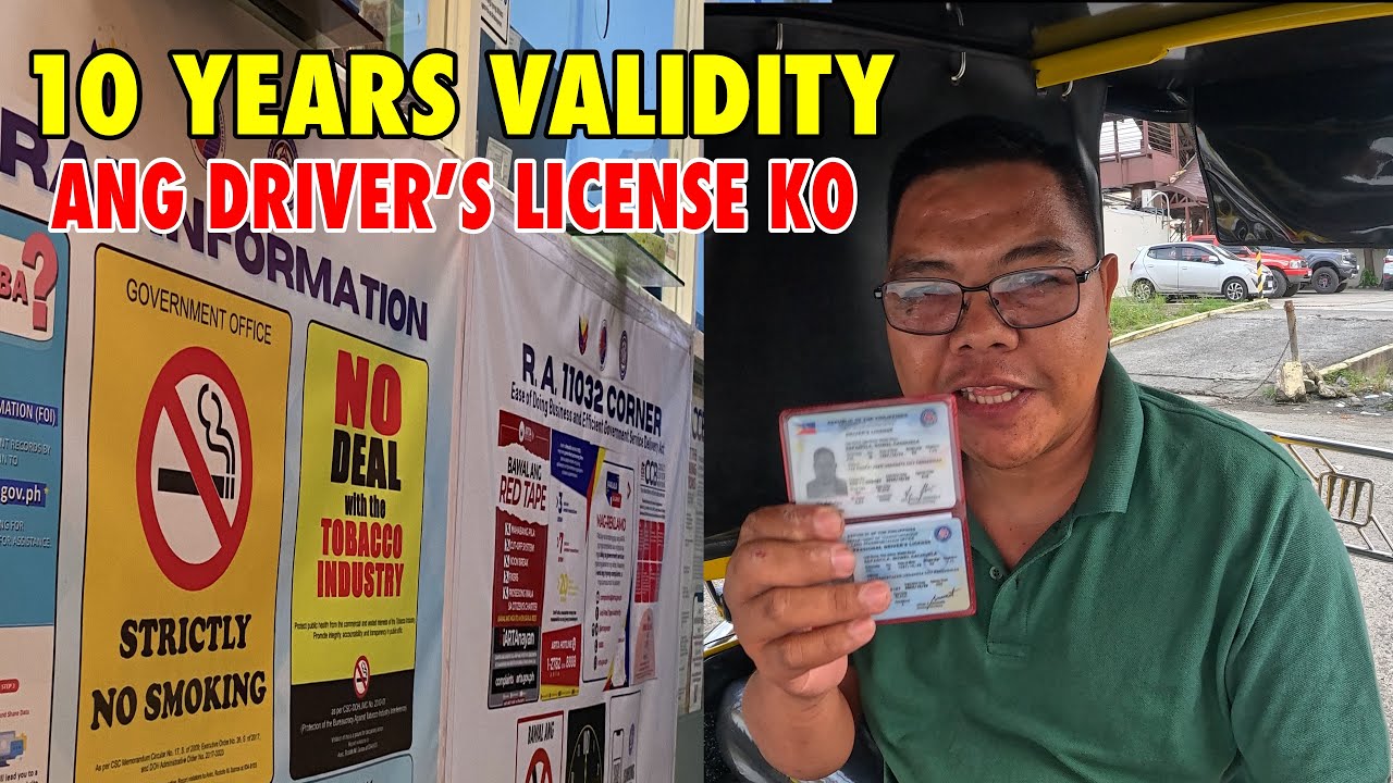 10 years validity ang driver’s license ko - YouTube