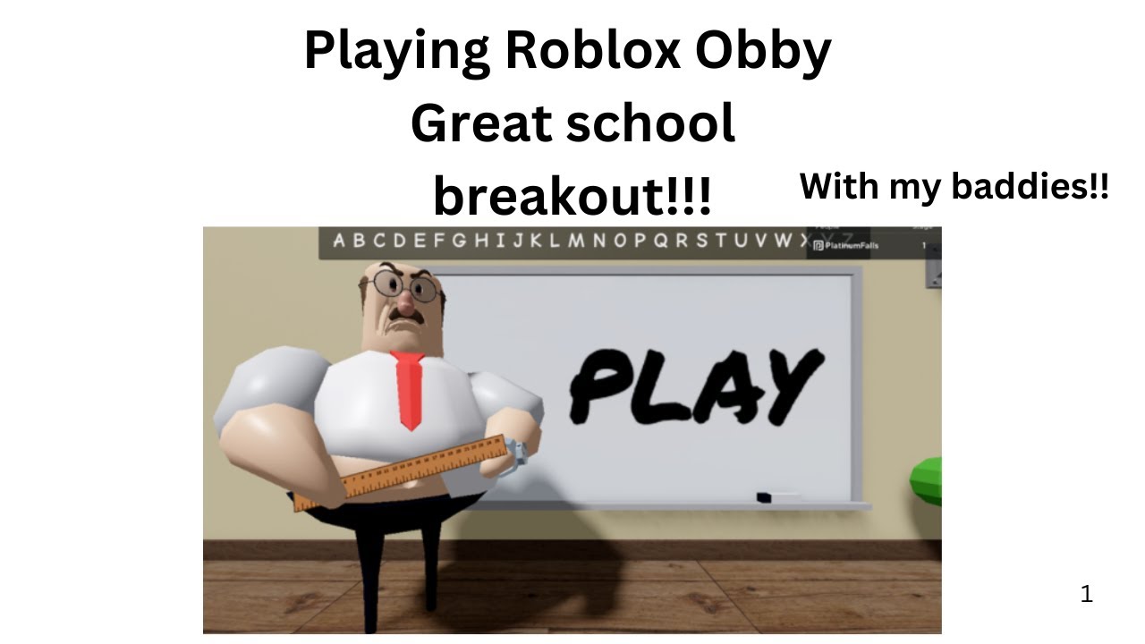 Great school Breakout game! - YouTube
