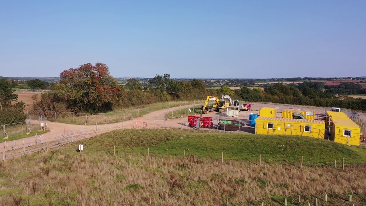 HS2 Construction - Cubbington Pear Tree - 2020-09-20 - YouTube