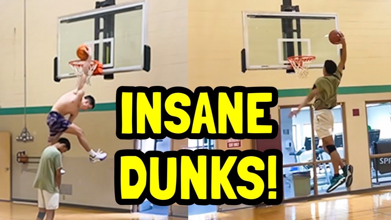 INSANE Dunk Session with NEW Dunker! - YouTube
