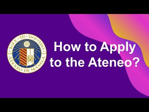 How to Apply to the Ateneo (Undergraduate) - YouTube