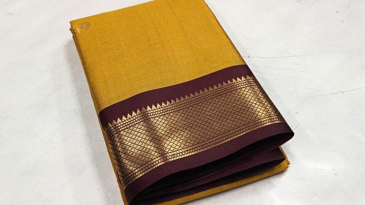 Traditional Paithani Saree | Gold with Saljam Combination | NS Textiles ...