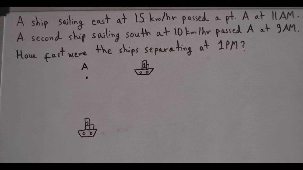 Can you solve this ship problem? - YouTube