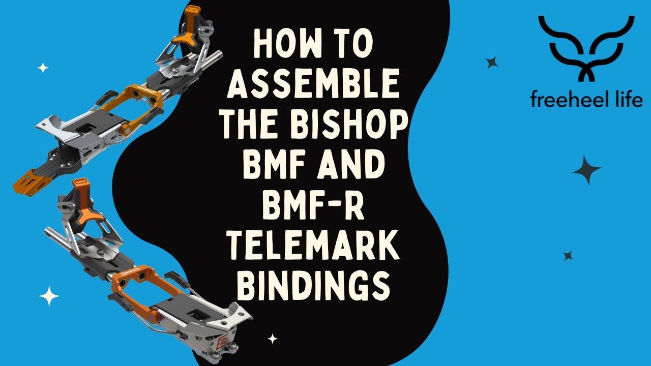 Telemark Ski Tech | How To Assemble the Bishop BMF and BMF-R Telemark Bindings - YouTube