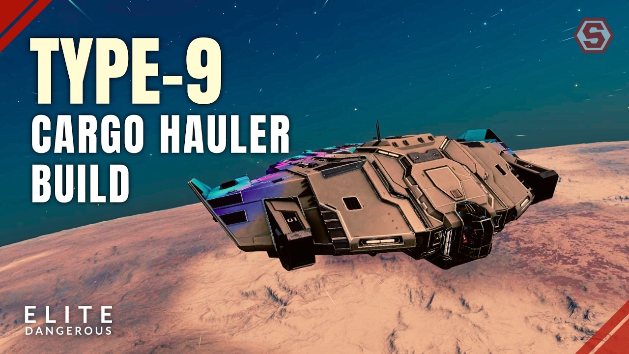 Type-9 Space Trucker Build - Elite Dangerous - YouTube