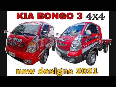 Kia Bongo 3 4x4 new design 2021| Monique Bongo Surplus - YouTube