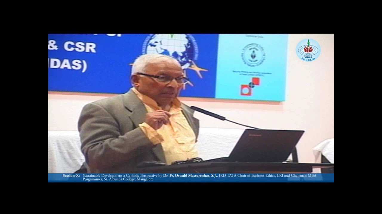 XIDAS ICSD-2014 (Dr. Fr. Mascarenhas, S.J.) - YouTube