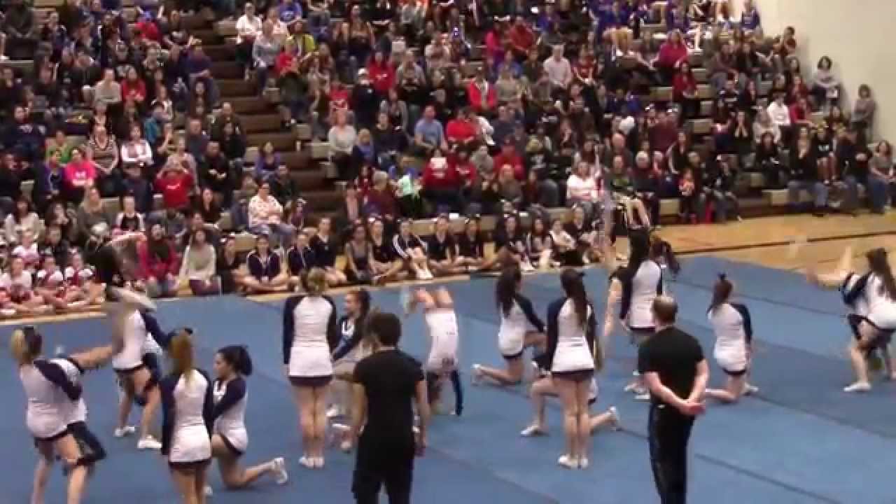 Westview HS Cheer at Tualatin Competition - YouTube