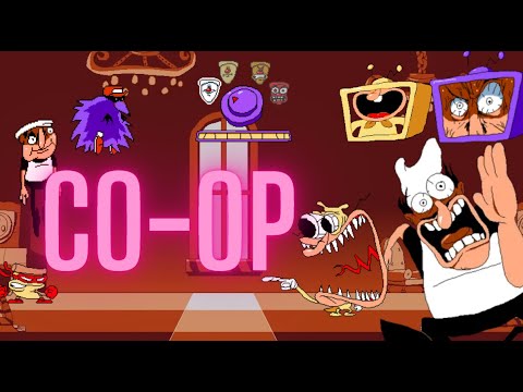 Pizza Tower Mansion debug mode co-op with snick heat meter - YouTube